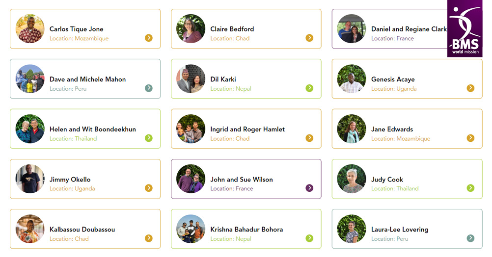 BMS people in mission